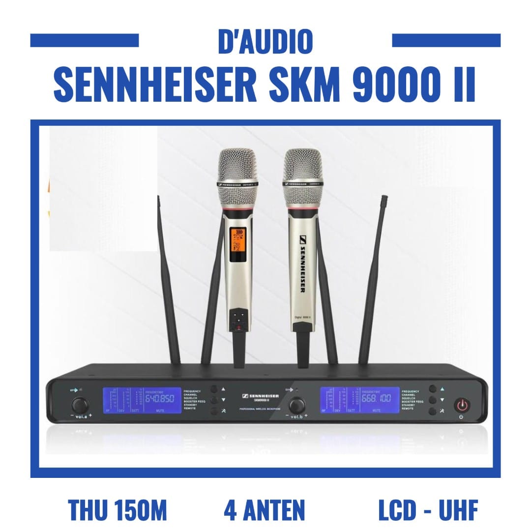 Vì sao bạn nên chọn micro Sennheiser SKM 9000 II mẫu 2025